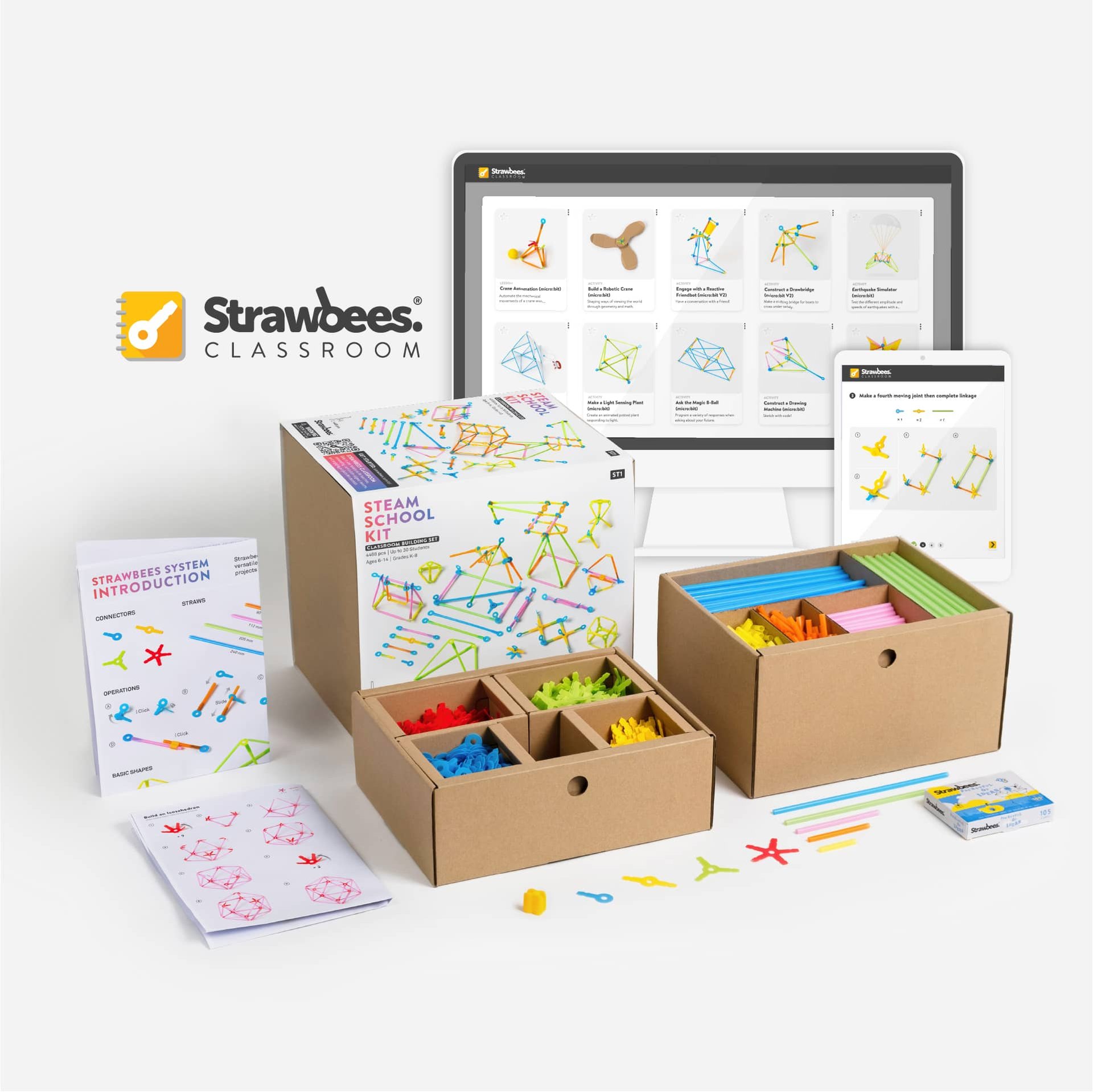 Strawbees UK | Free Delivery on STEM/STEAM School Kits